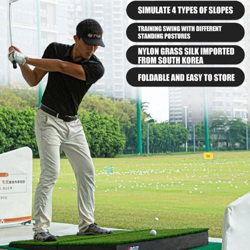 PGM GOLF Slop 1Mx1M Commercial Class Driving Range Hitting Mat DJD041 ...