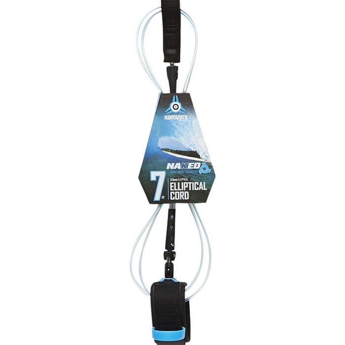 Komunity 7ft Naked Elliptical Cord Leash Surfboard Legrope Leash Surf ...