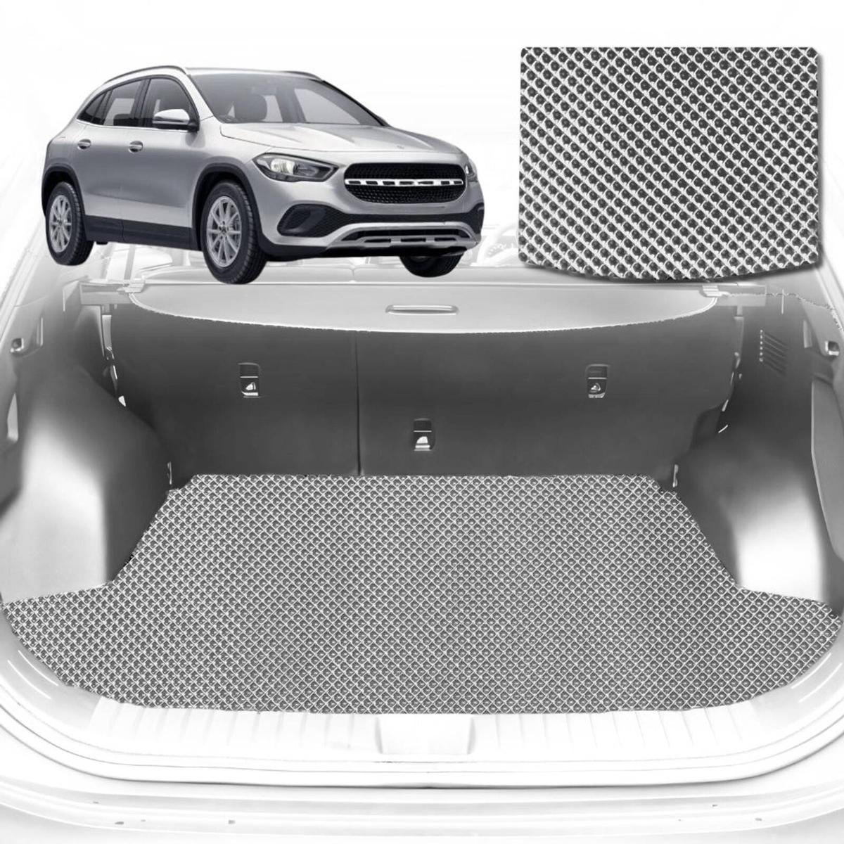 6D Diamond Car Boot Mat for Mercedes-Benz GLA SUV (H247)2020-Current ...