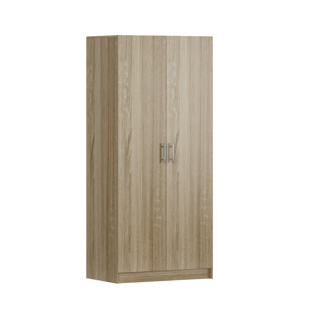 Practa 800mm Oak Two Door Cupboard - Bunnings Australia