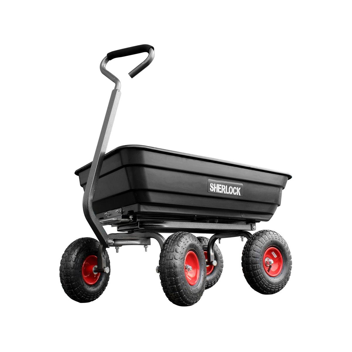 Sherlock 67L Black Poly Cart - Bunnings Australia