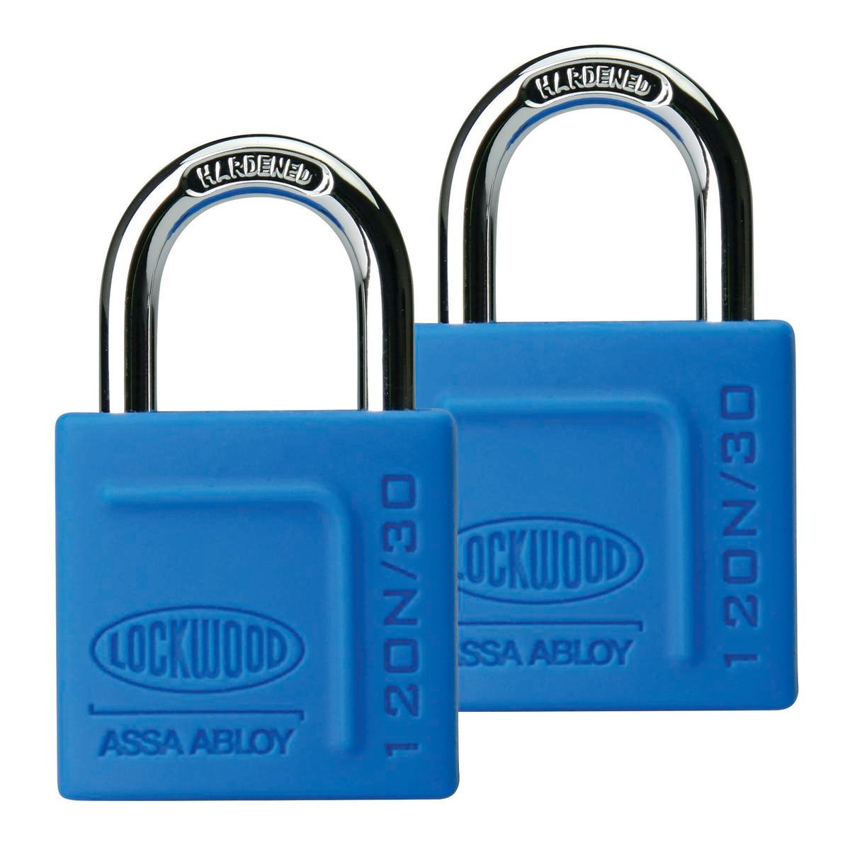 Lockwood 30mm Alloy Silicon Padlock - 2 Pack - Bunnings Australia