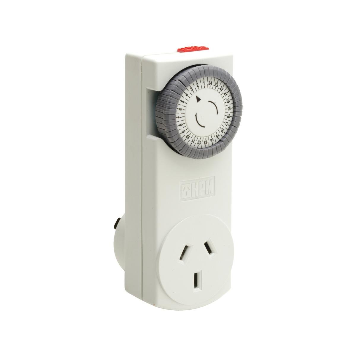 HPM Slimline 24HR Analogue Timer - Pack of 2 - Bunnings New Zealand