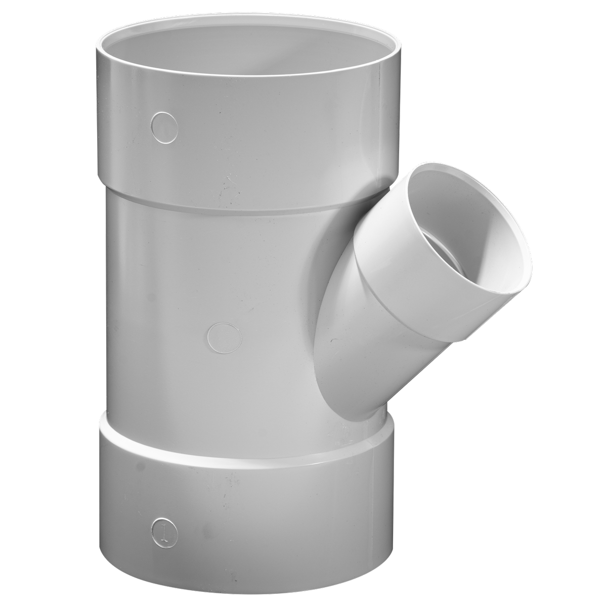 100mm 45° PVC DWV Female And Female Plain Junction - Bunnings Australia
