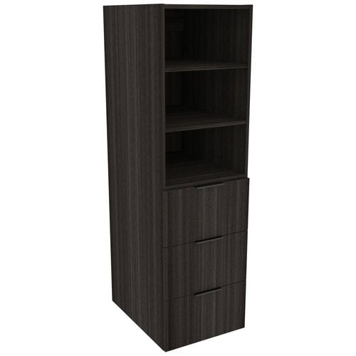 Lugna 1536 x 450 x 580mm Storm Ready to Assemble Robe Insert 2 Shelf 3 ...