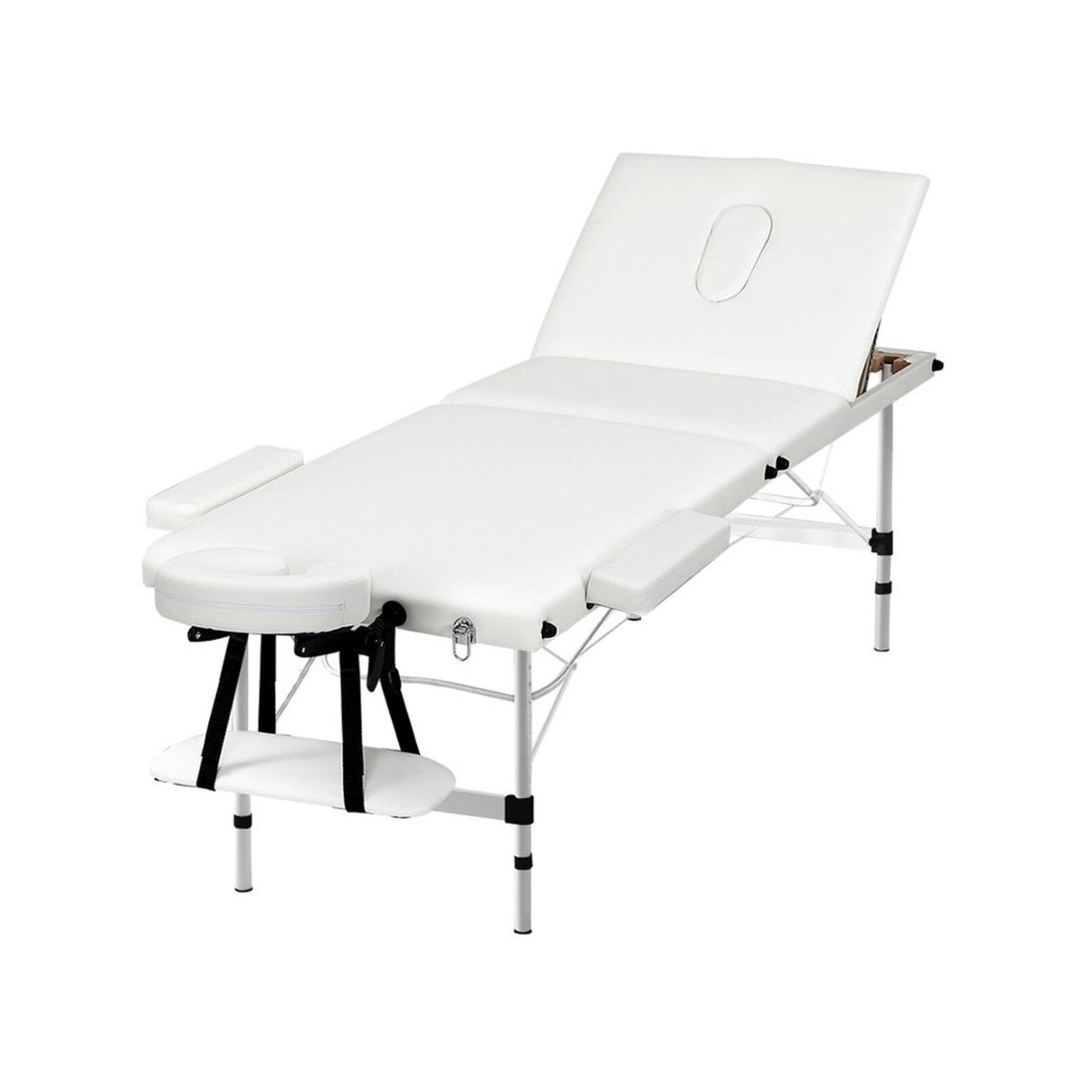 Zenses Massage Table White 3 Fold - Bunnings Australia