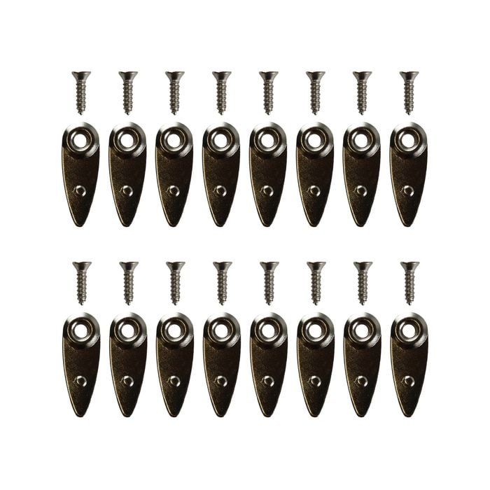 Everhang Nickel Plated Picture Frame Stay - 16 Pack - Bunnings New Zealand