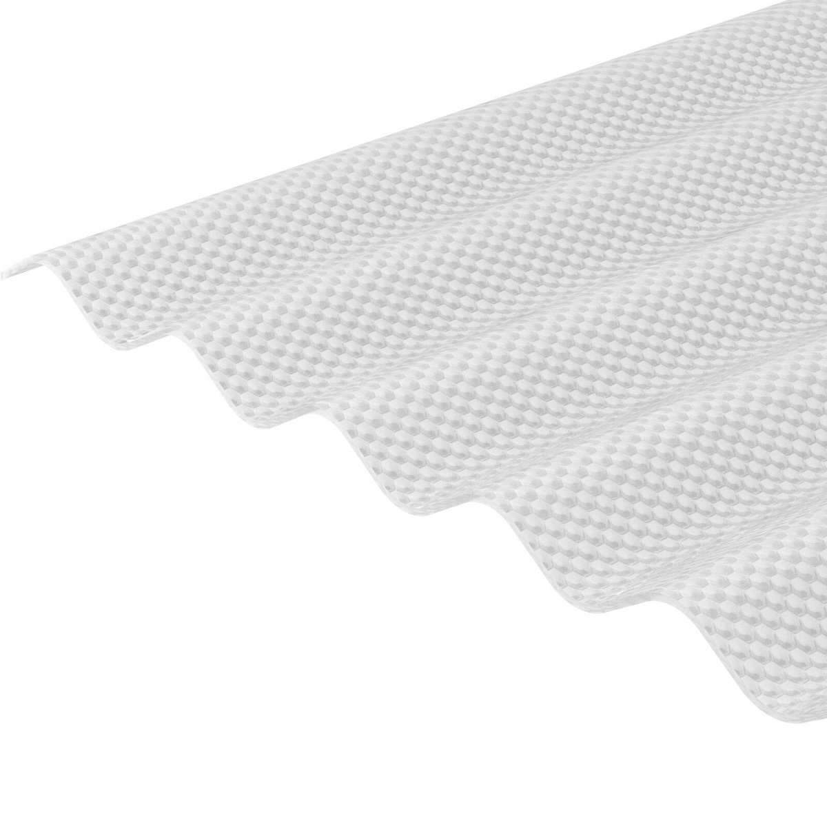 Suntuf 3000 x 860 x 18mm Solar Ice Beehive Polycarbonate Roofing ...