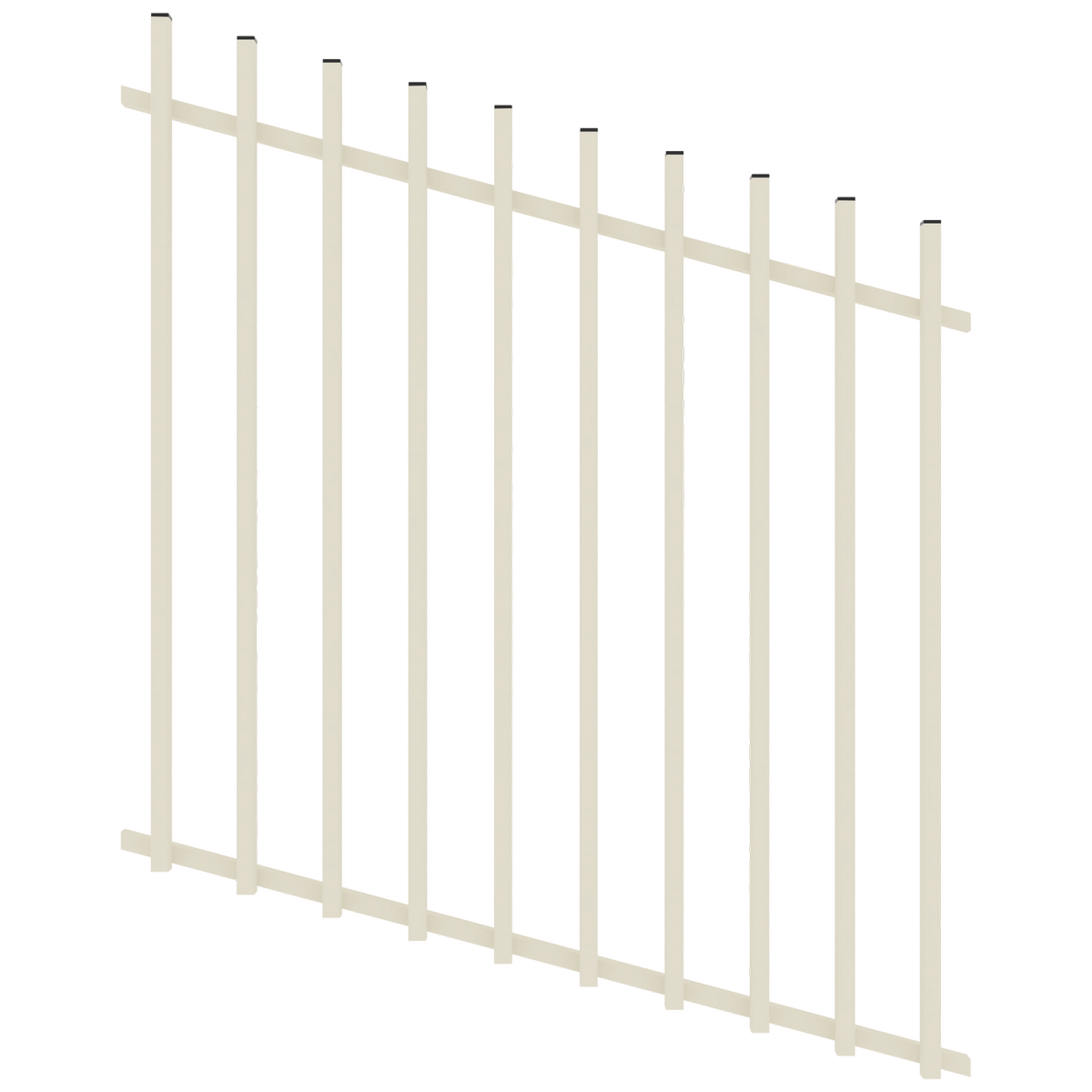 ProtectorAl 0350-1200W x 1200H Surfmist Batten Pool Fence Panel Raked ...
