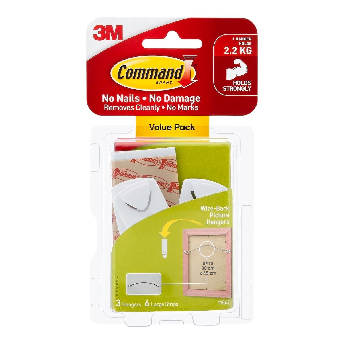 Command™ Wire-Backed Picture Hanging Hooks - Bunnings New Zealand