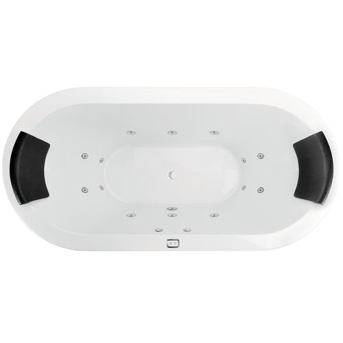 Decina 1790 x 900 x 595mm Mintori Dolce Vita Freestanding Spa Bath ...