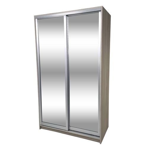 Bedford 1150mm 2 Door Sliding Robe Bundle with Mirror Glass Doors ...