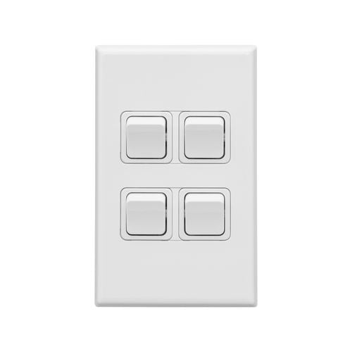 Deta Quad Gang Switch - Bunnings New Zealand