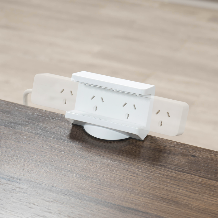 Click Adjustable Power Board Desk Mounting Clamp - Bunnings Australia