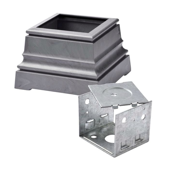 FEDTRIM 112 x 112mm - 135 x 135mm Post Cover and Support Kit - Bunnings ...