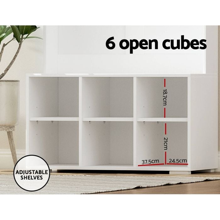 Shoe Rack Storage 180CM White - Bunnings Australia
