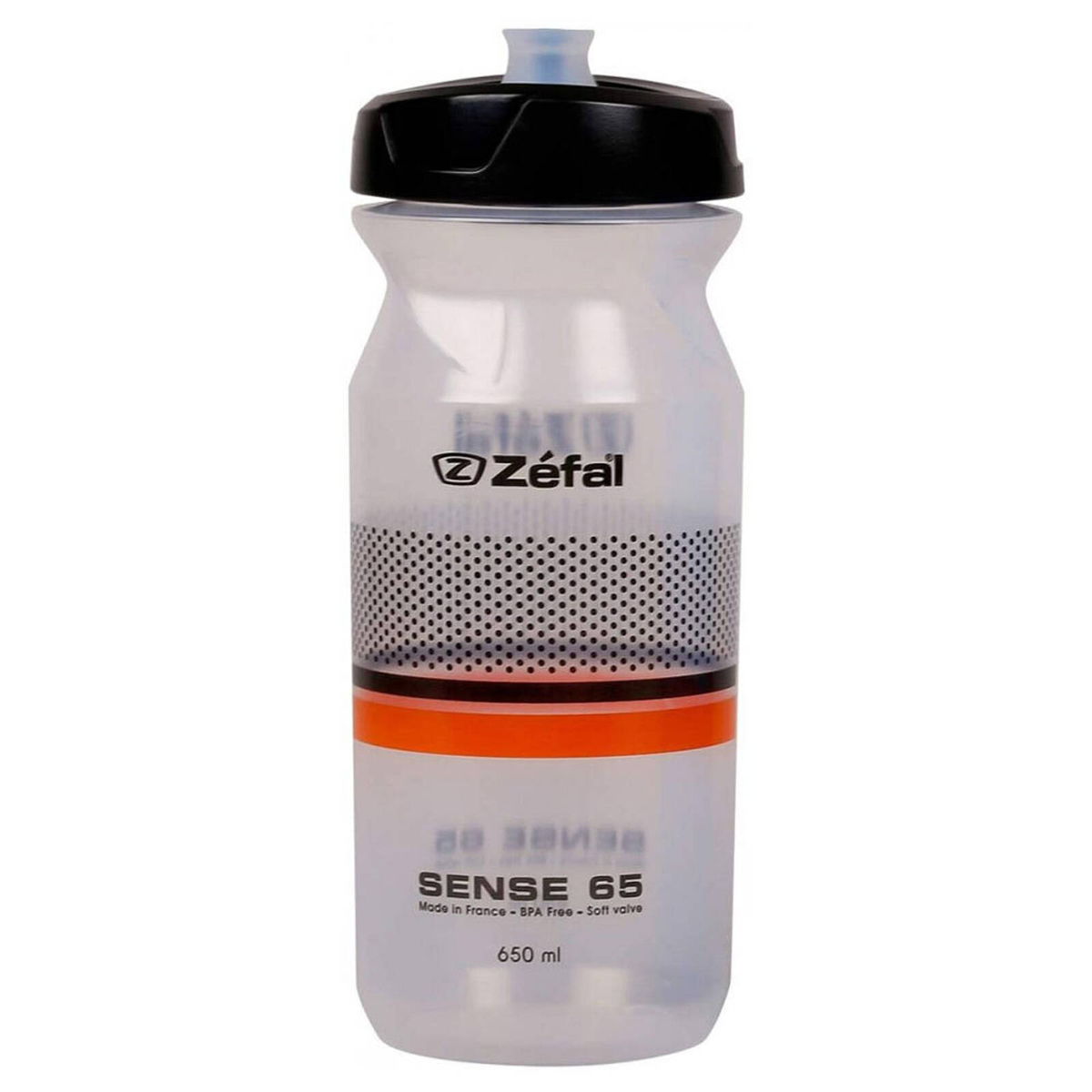 Zefal 650ml Water Bottle Sense M65- Translucent - Bunnings Australia