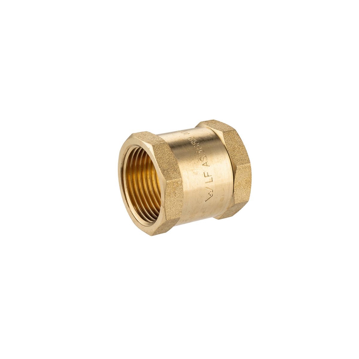 Brasshards 20mm Brass Threaded Hexagon Socket LF - Bunnings Australia