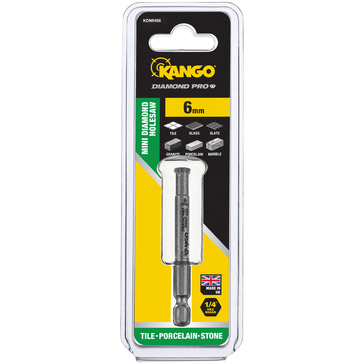 Kango 6mm Diamond Pro Mini Diamond Hole Saw - Bunnings Australia