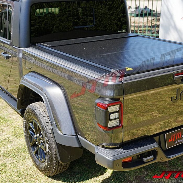 JTM Auto Armorshade Electric Retractable Roller Shutter LED suit Jeep ...