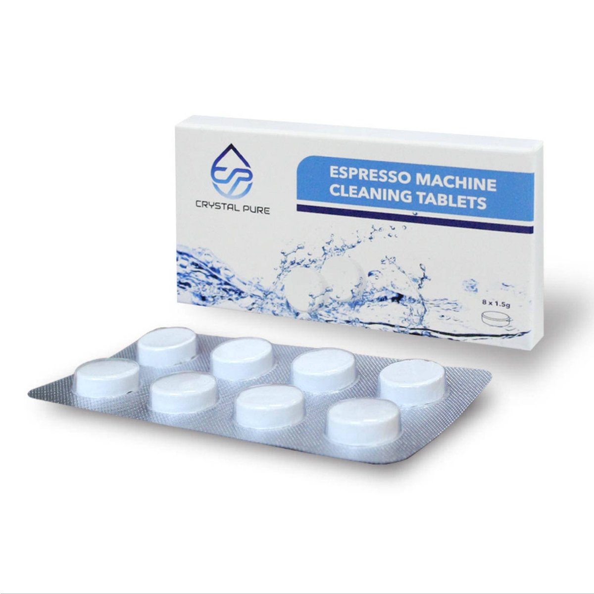 8 Cleaner Cleaning Tablets for Breville Gaggia Saeco Delonghi Jura ...