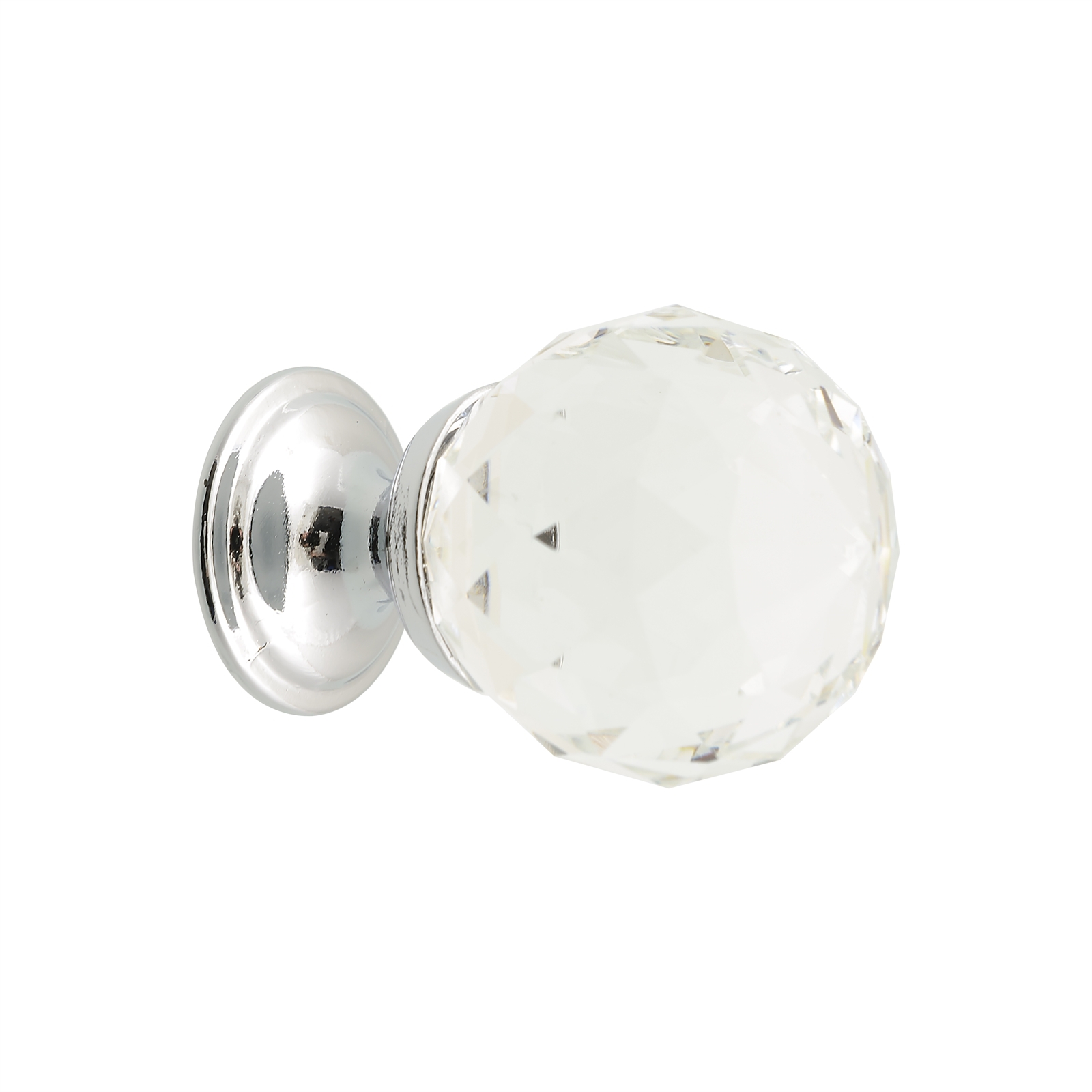 Prestige 25mm Chrome Plated Glass Knob Bunnings Australia