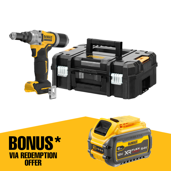 DeWALT 18V 6.4mm Cordless Rivet Gun - Bare Unit - Bunnings Australia