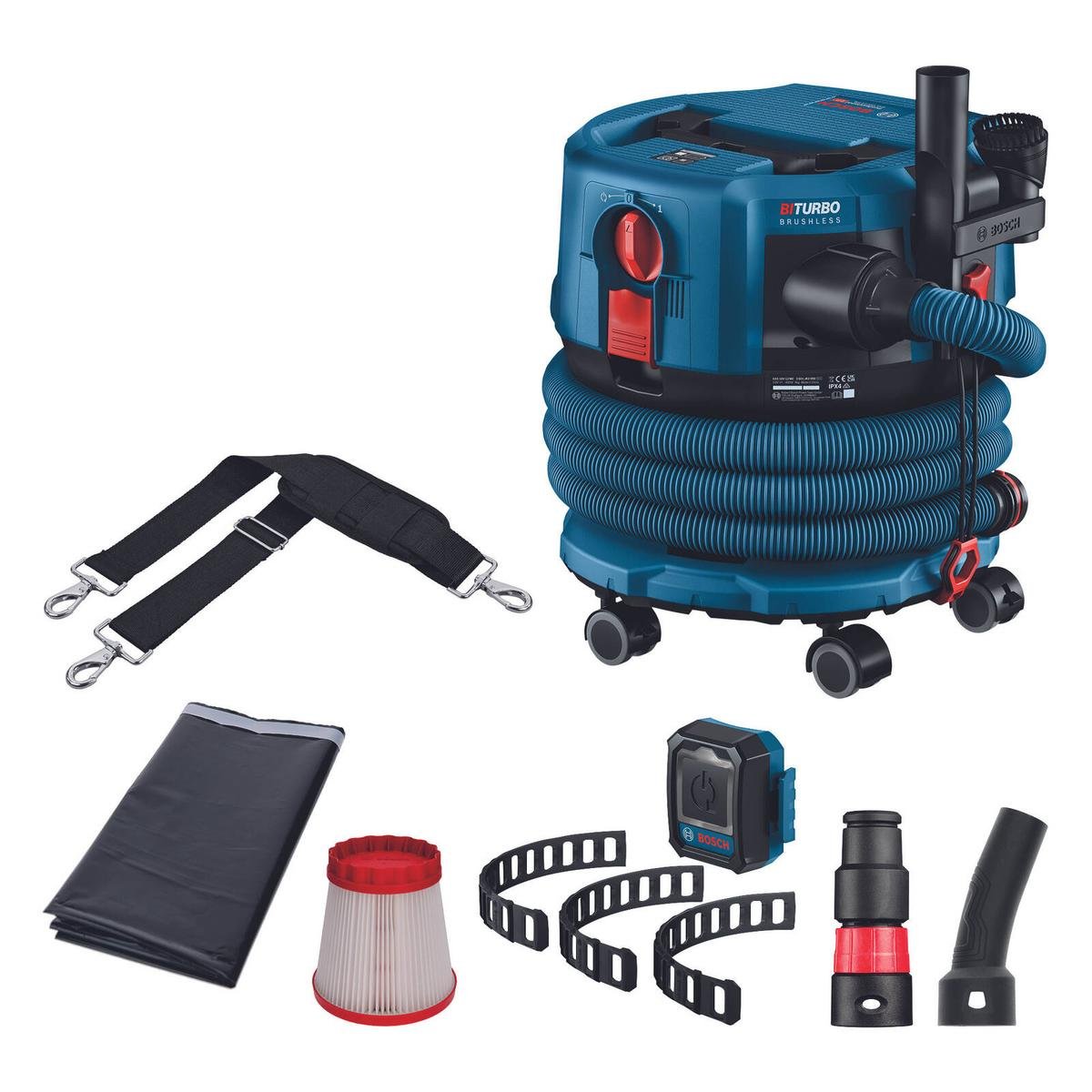 Bosch 18V Professional Dust Extractor 06019K2050 - Skin Only - Bunnings ...