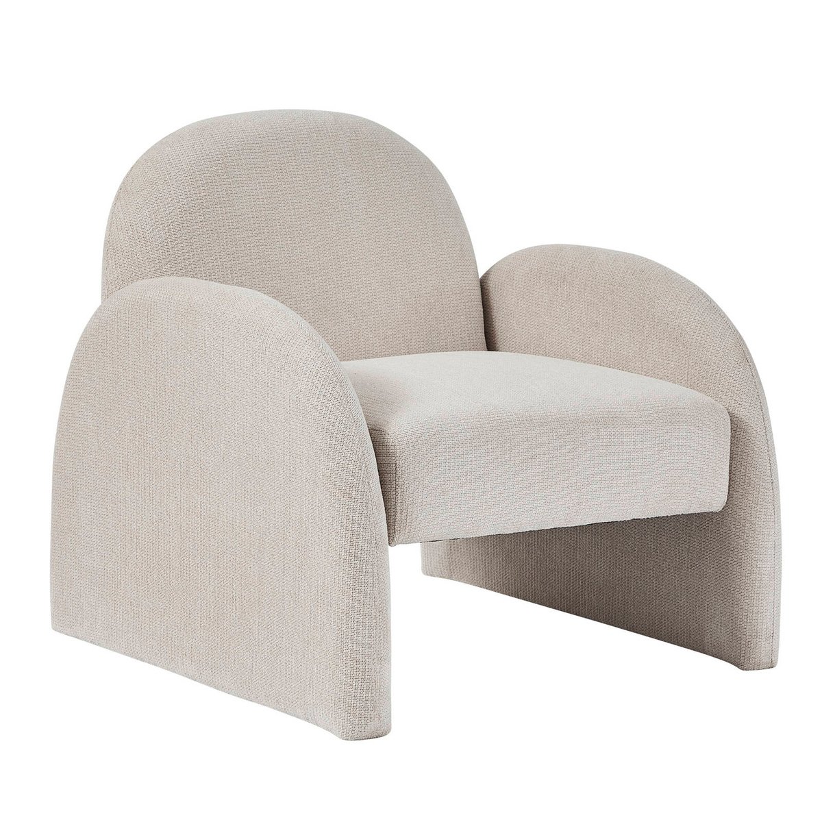 Cooper & Co. Selene Arched Armchair Cream - Bunnings Australia