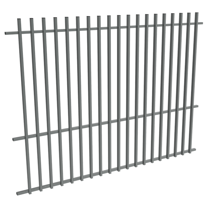 ProtectorAl 2400W x 1800H Monument Aluminium Batten Pool Fence Panel ...