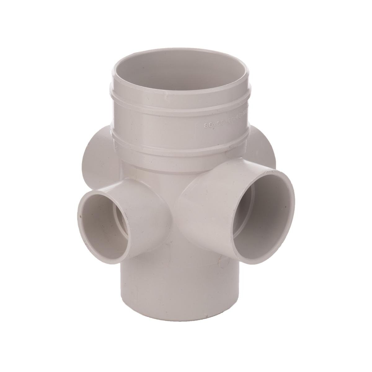 Marley 80mm M&F OPTIM® 4 Way Boss Junction - Bunnings New Zealand