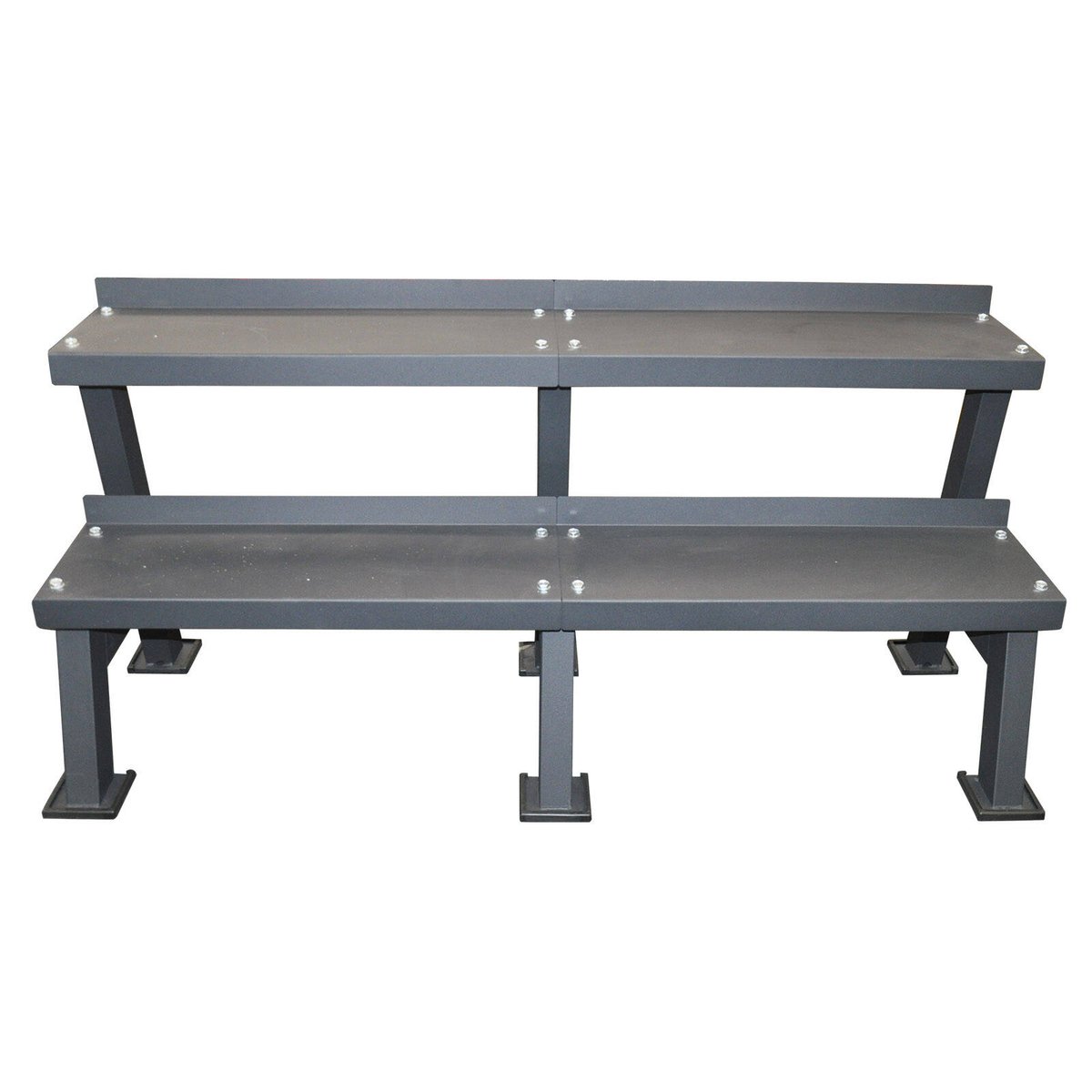 Kettlebell Storage Rack 150cm Two Tiers Large Platform - Bunnings Australia