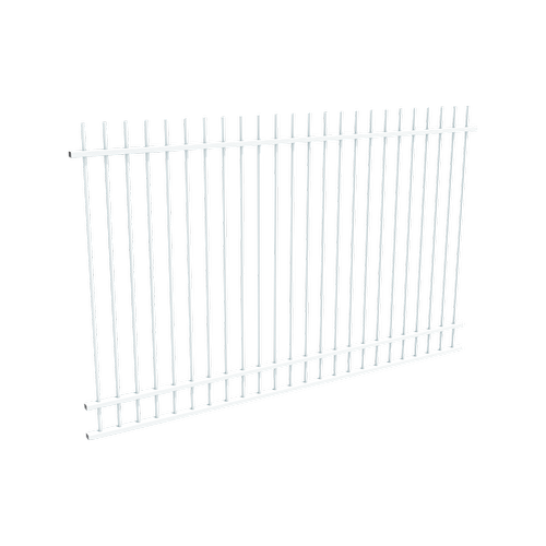 ProtectorAl 2400 x 1500 mm Pearl White Aluminium Pool Fence Panel ...