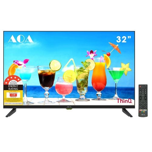 AOA 32inch LED WebOS Smart HD TV DVB-T2 BT WIFI 2.4G/5G - Bunnings Australia