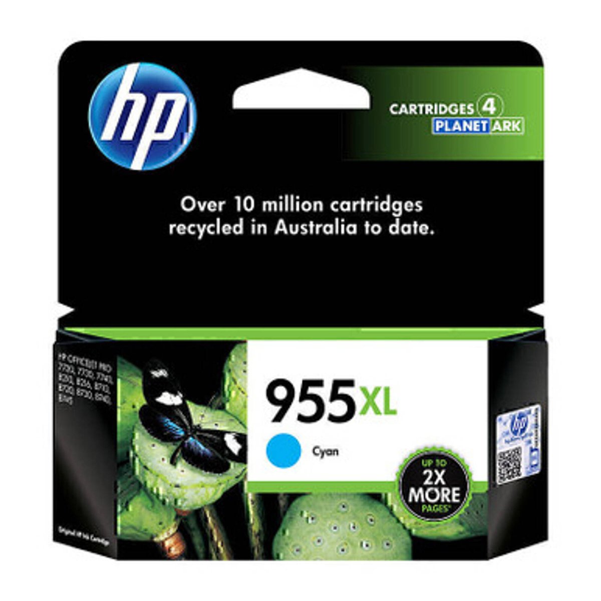 HP #955XL Cyan Ink L0S63AA - Bunnings Australia
