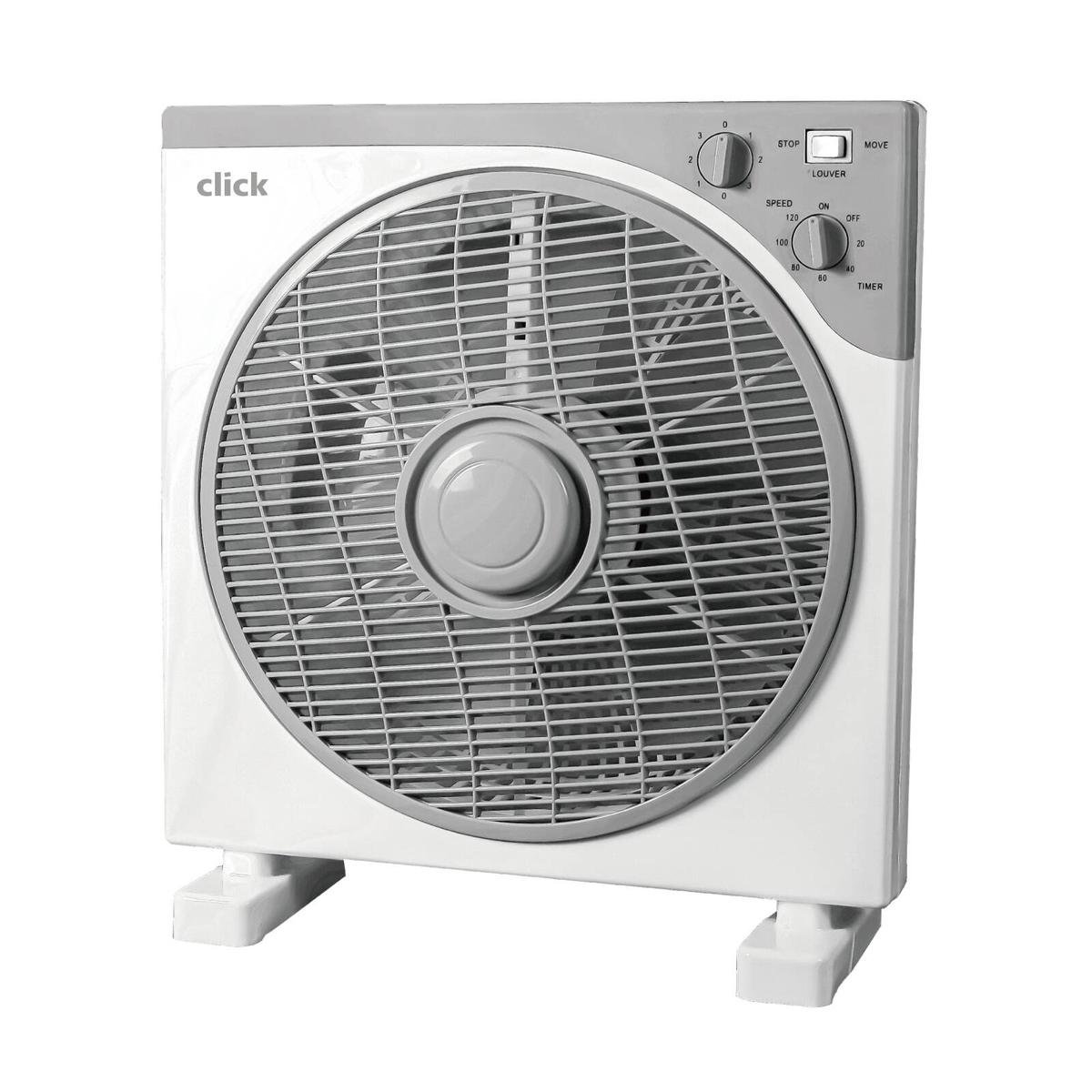 Click 30m Box Fan - Bunnings Australia