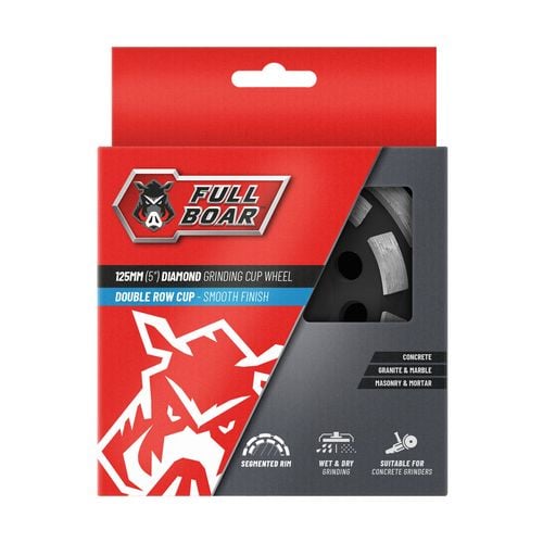 Full Boar 125mm Double Row Diamond Cup - Bunnings New Zealand