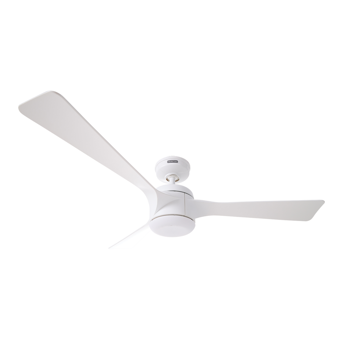Hunter 132cm White Rosedale 3 Blade DC Ceiling Fan - Bunnings Australia