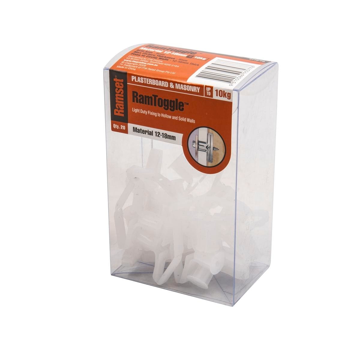 Ramset 8 x 16mm Ramtoggle Pack - 20 Pack - Bunnings Australia
