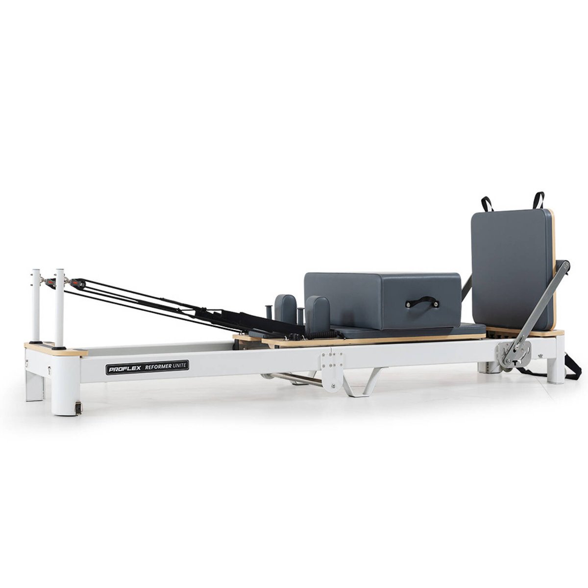 PROFLEX Aluminium Pilates Reformer Machine, Stretch Bed with box and ...