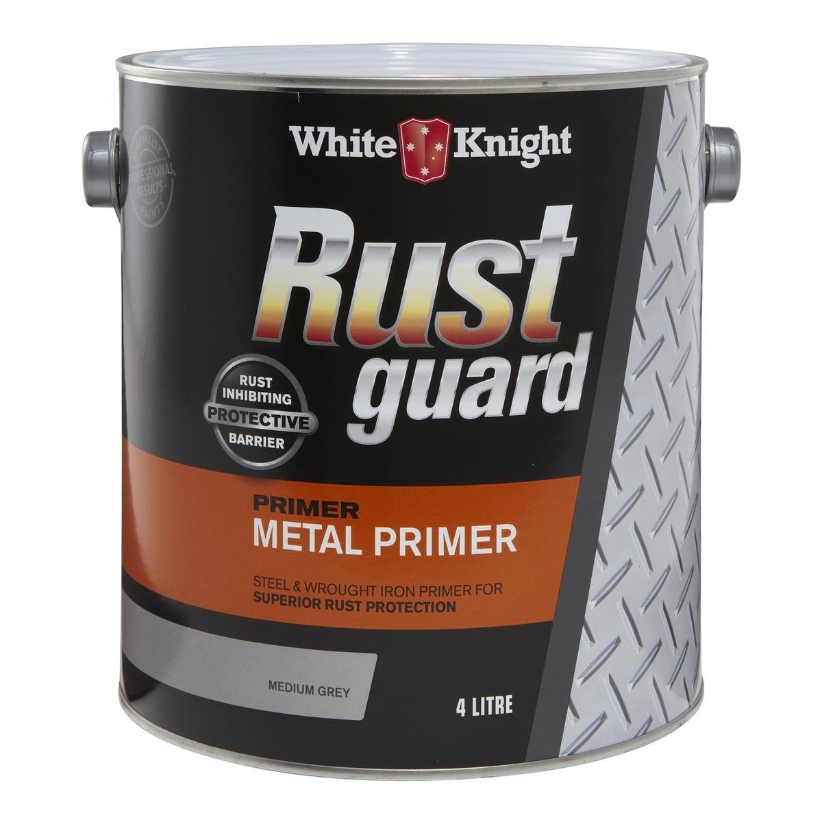 White Knight 4L Medium Grey Metal Primer - Bunnings New Zealand