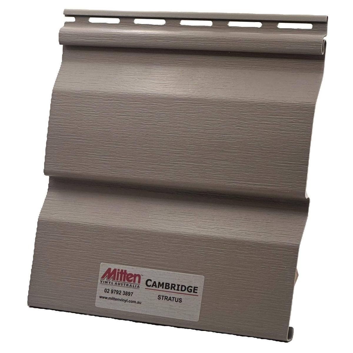 Mitten Vinyl Australia 8m shell Stratus Cambridge Vinyl Cladding ...
