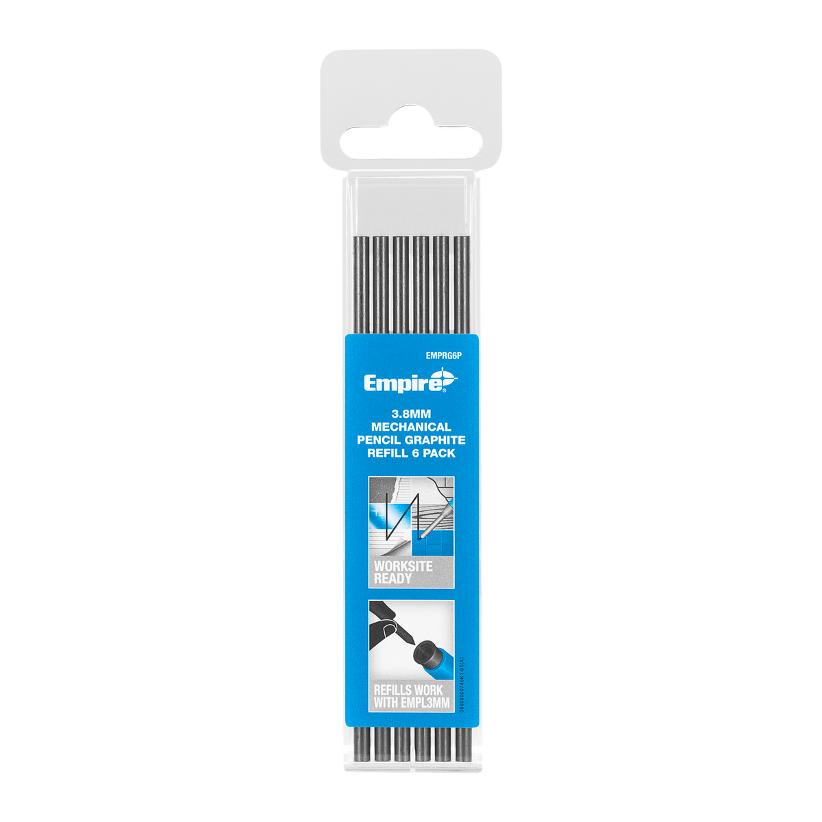 Empire 3.8mm Mechanical Pencil Graphite Refill - 6 Pack - Bunnings ...