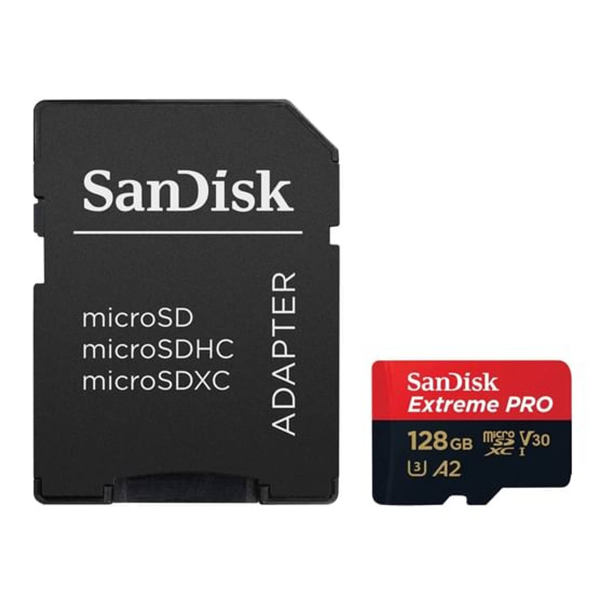 SanDisk 128GB Extreme PRO MicroSDXC Memory Card With SD Adapter ...