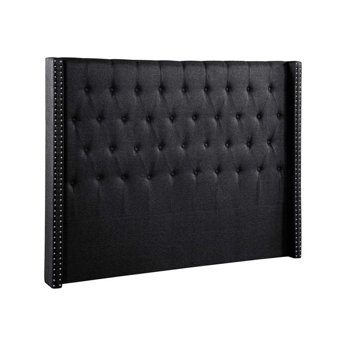 Foret Bed Head Double Size Headboard Bedhead Frame Base Stud Tufted ...
