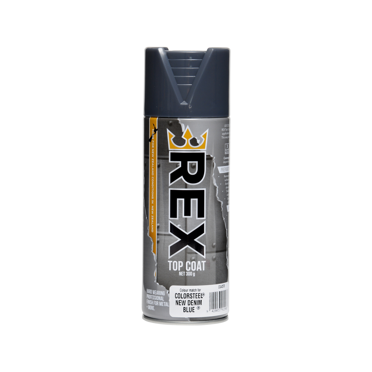 Rex 300g Metal Spray Paint - CS New Denim Blue - Bunnings New Zealand