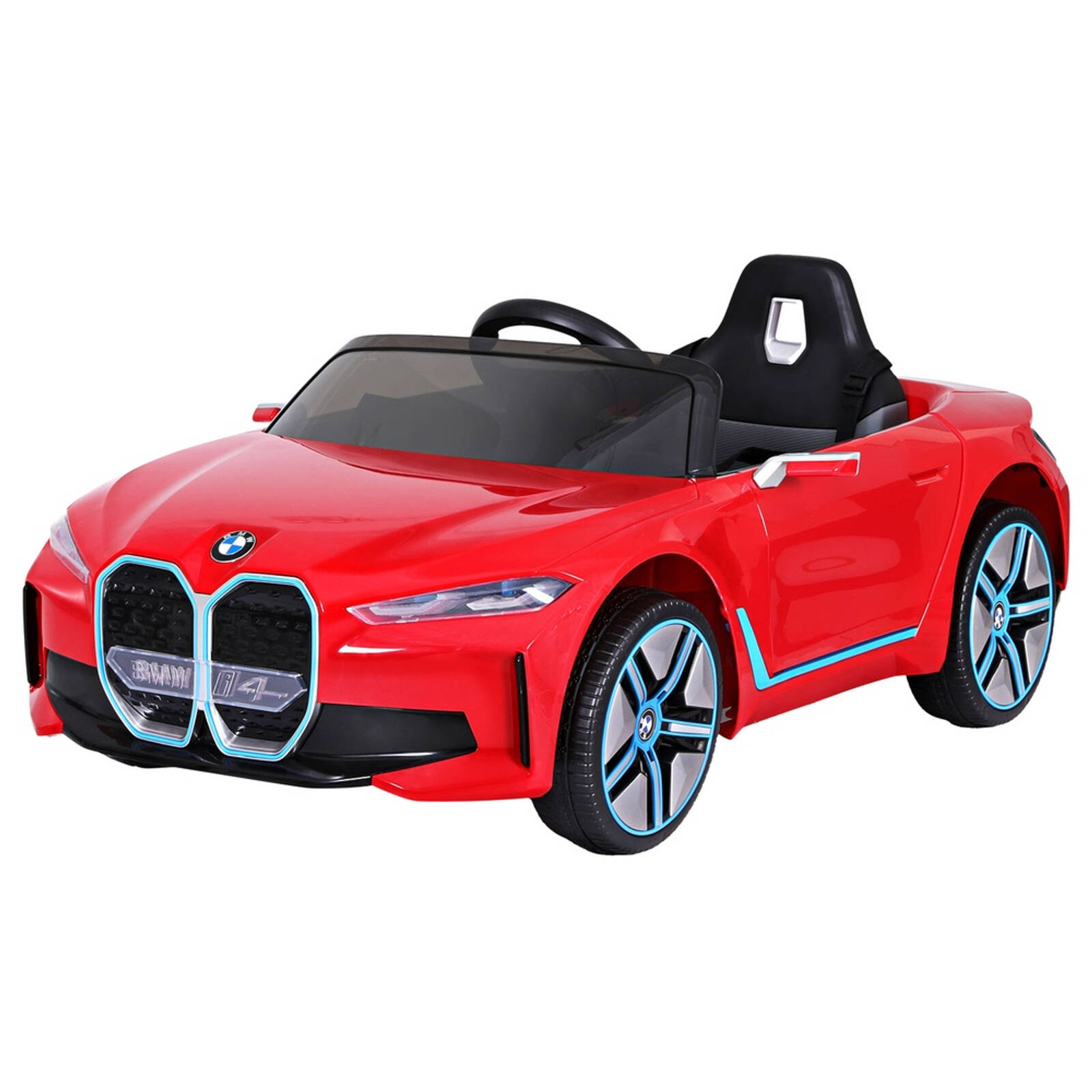Kids Ride On Car BMW Licensed I4 Sports Remote Control Electric Toys 12V Red Bunnings Australia