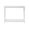 Sarantino Grace A-Frame Console Table - White - Bunnings Australia