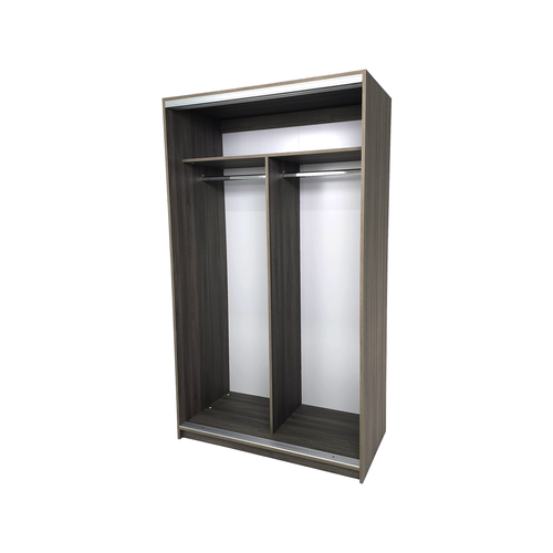 Bedford 1150mm Smoked Ash 2 Door Sliding Robe Frame - Bunnings Australia
