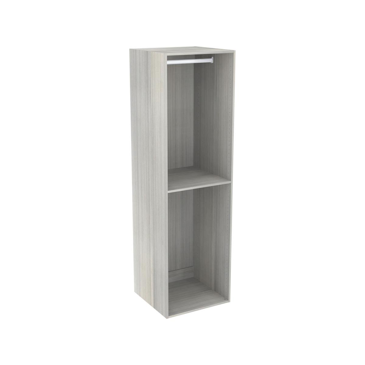 Lugna 2048 x 600 x 580mm Mist Double Hanging Robe Insert - Bunnings ...